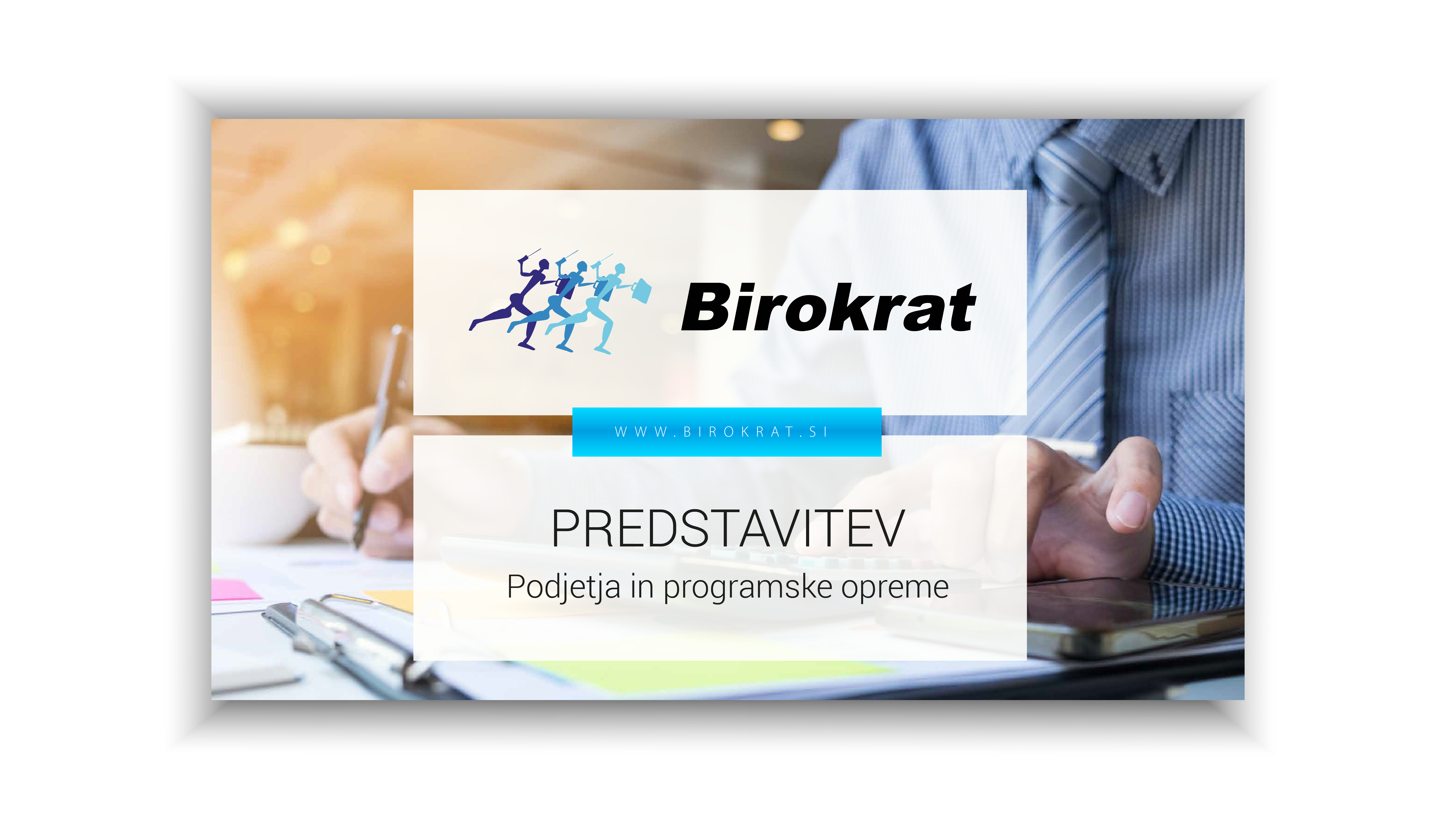 Birokrat - Poslovni program za vodenje poslovanja, davčna blagajna